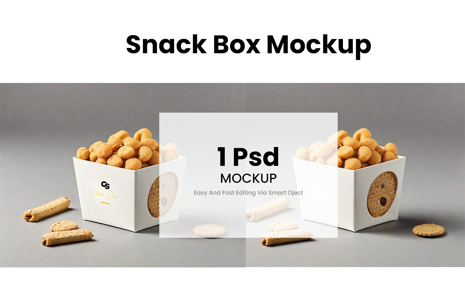 Snack Box Mockup 04 Preview #373006 - TemplateMonster