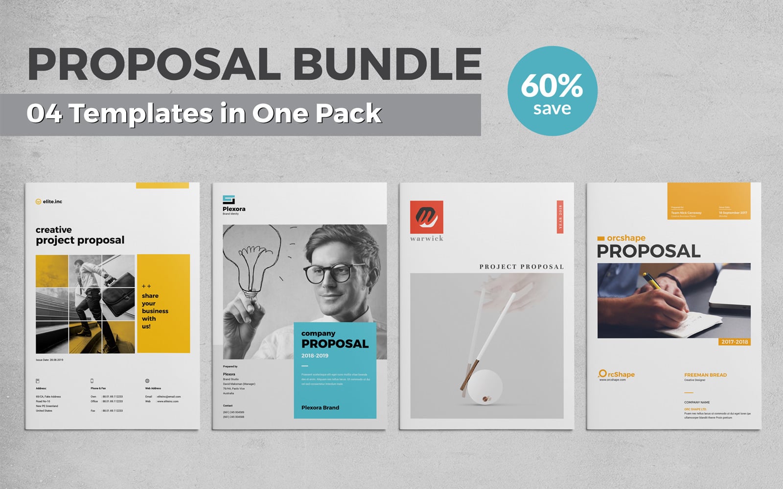InDesign Proposal Template Bundle #373948 - TemplateMonster