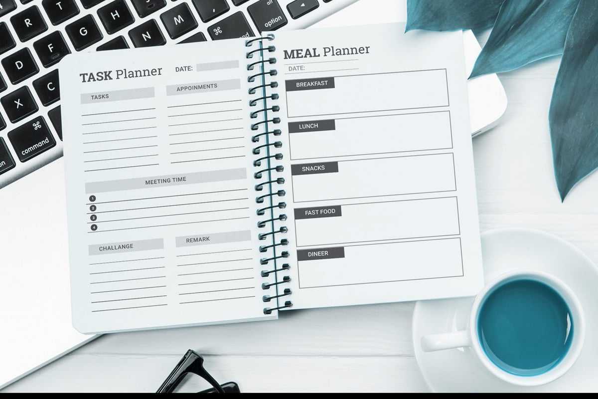 Personal daily planner Template #374520 - TemplateMonster