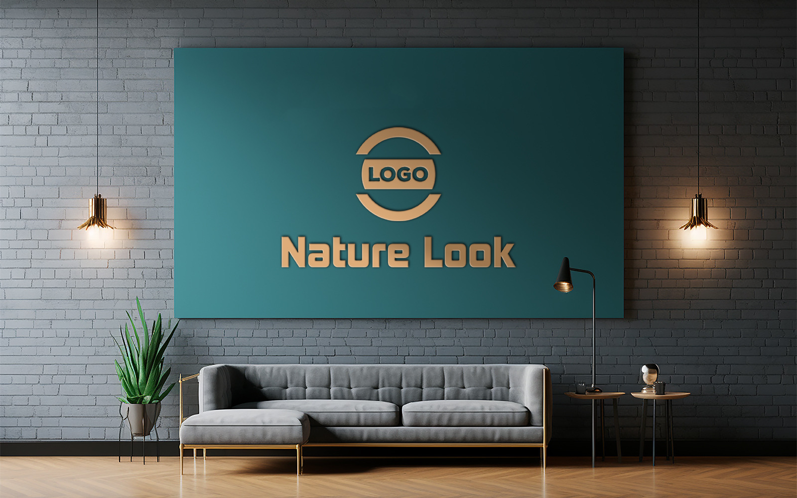 Interior Board Mockup template #375513 - TemplateMonster