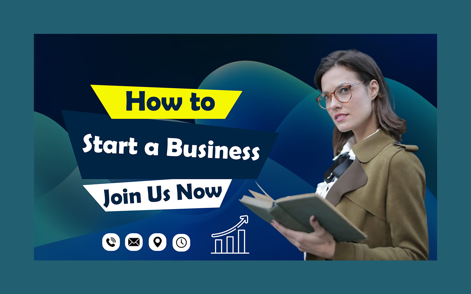 Business YouTube Thumbnail Template - 002 - TemplateMonster