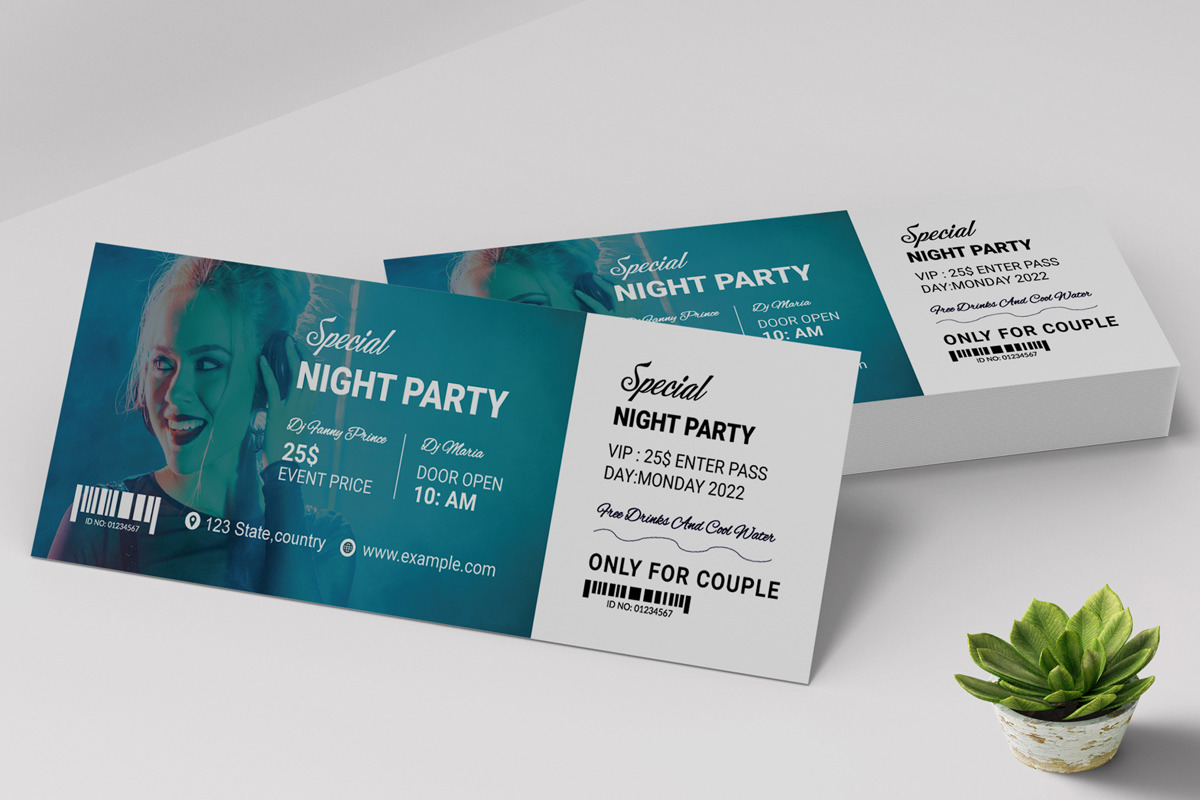 Event Tickets Templates Layout #377835 - TemplateMonster
