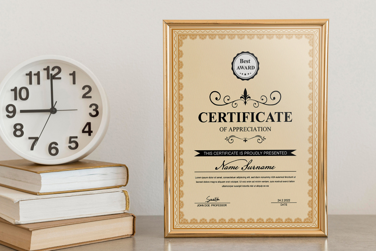 Portrait Certificate Templates #379228 - TemplateMonster