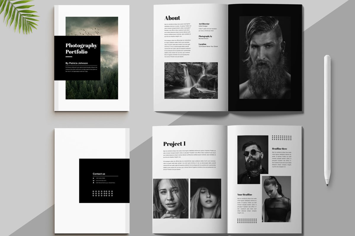 Photographer Portfolio Template #379560 - TemplateMonster