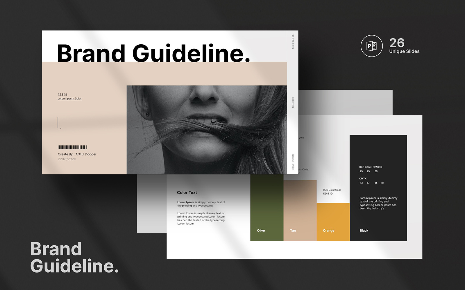 Brand Guideline Digital Presentation - TemplateMonster