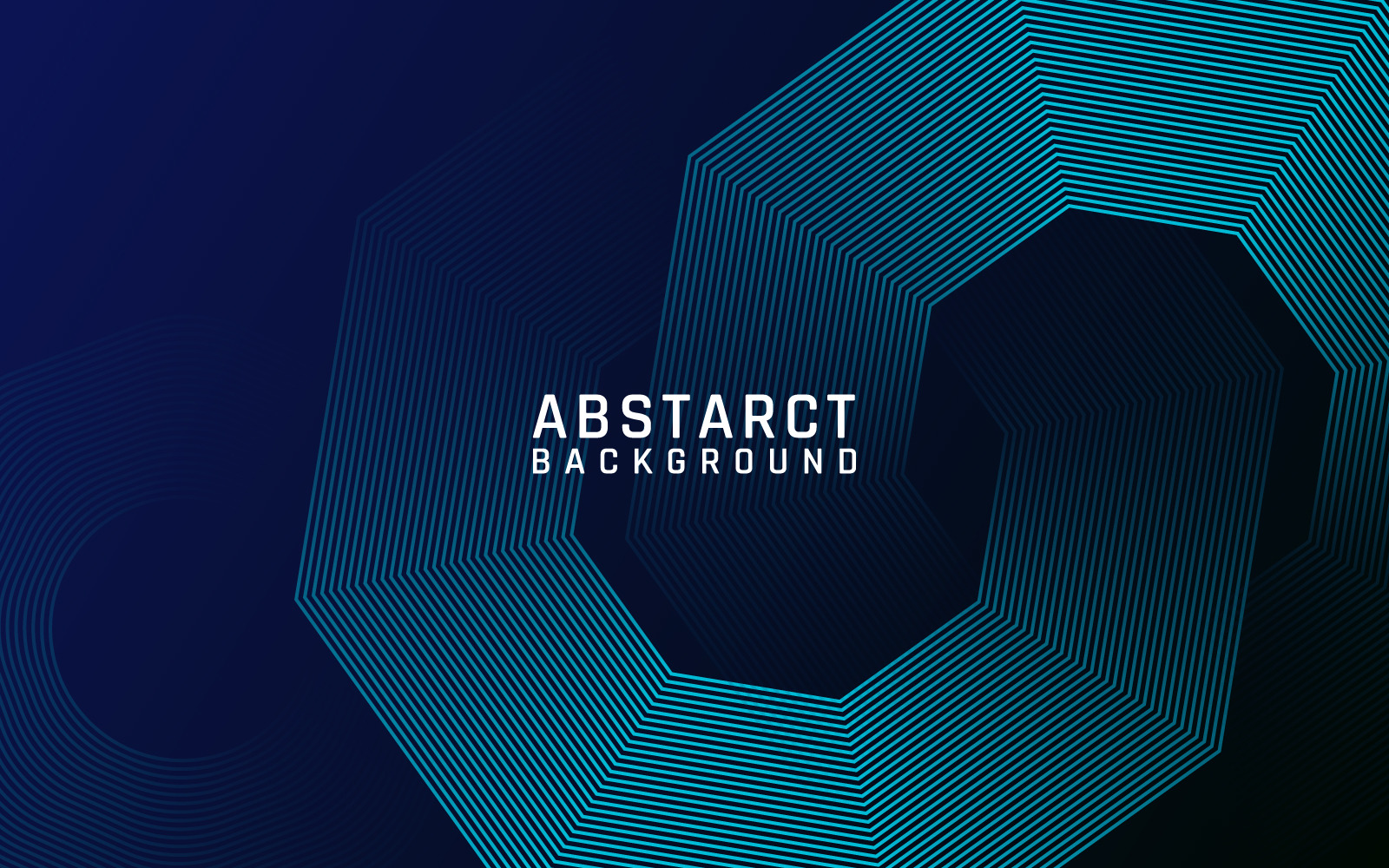 Abstract Blue Technology line background - TemplateMonster