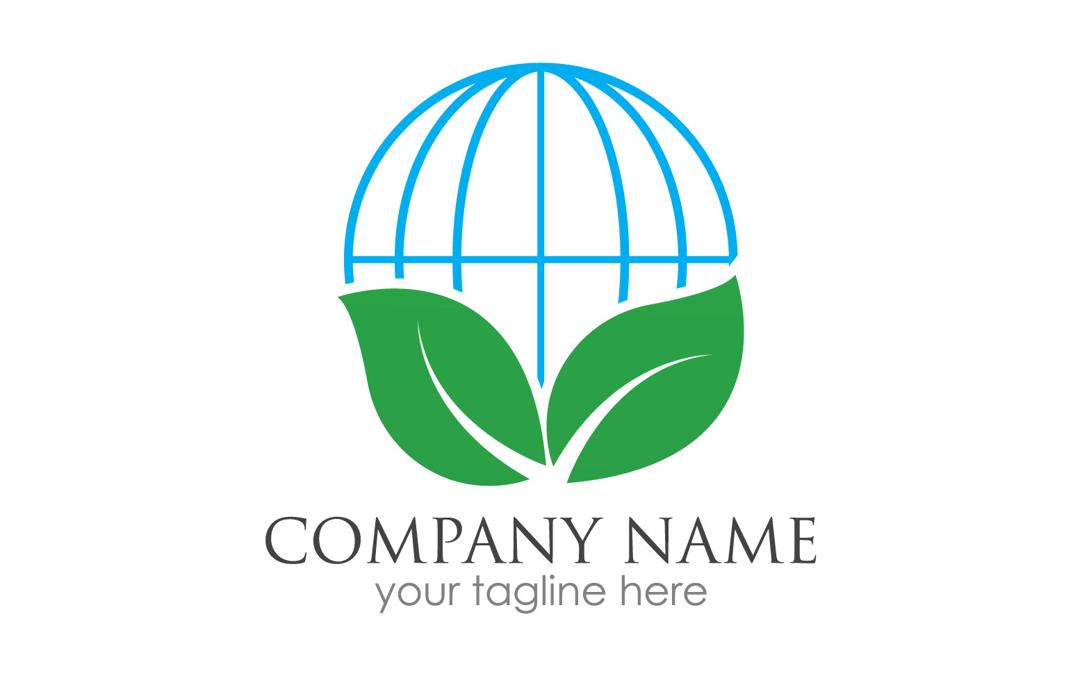 World leaf go green logo vector v16 #392530 - TemplateMonster