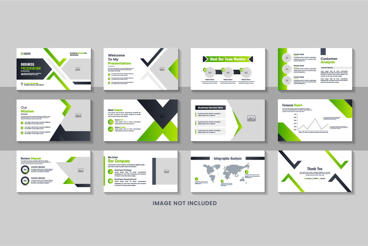PowerPoint Presentation Template, Corporate Presentation Template ...