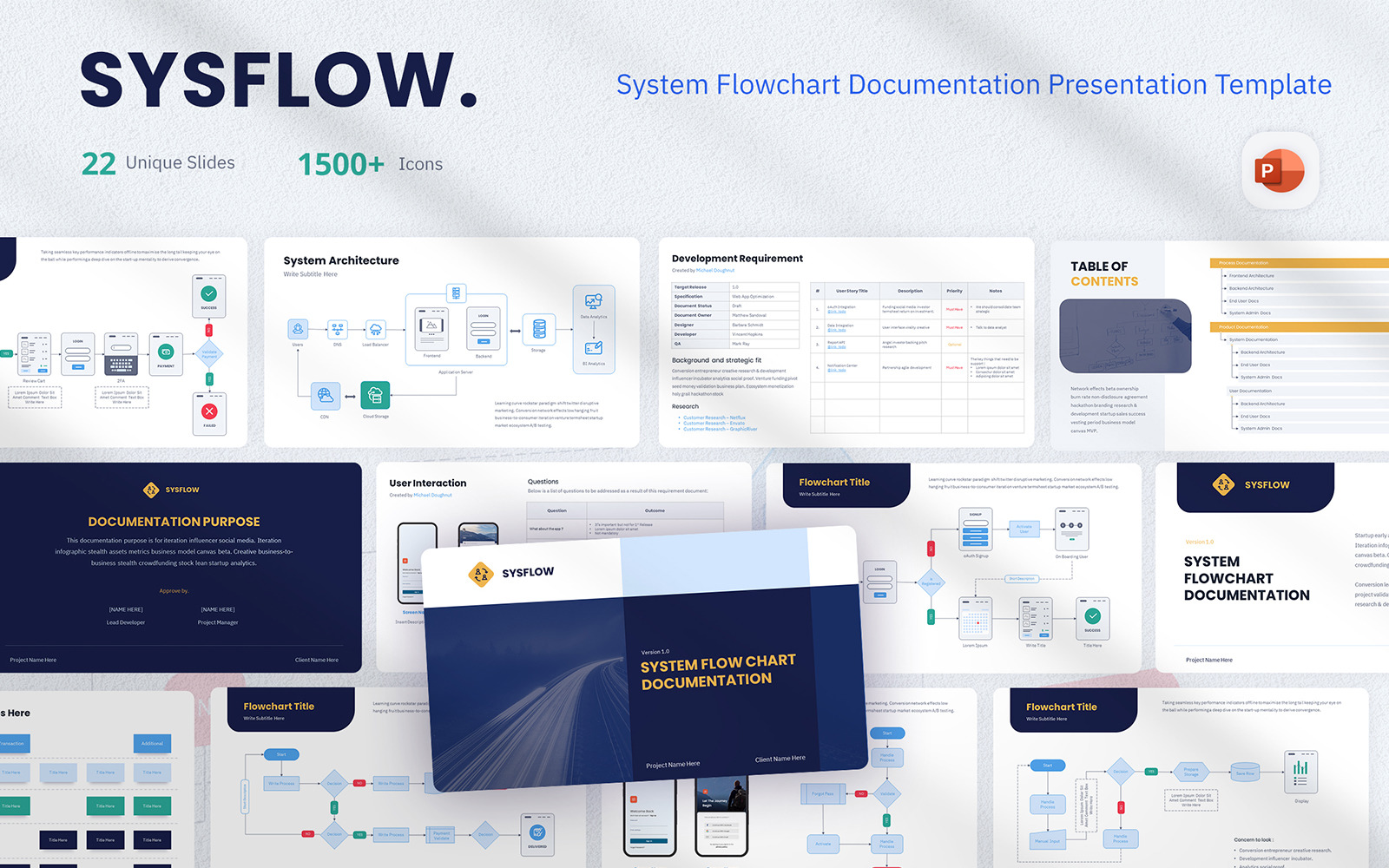 SysFlow - System Flowchart Documentation - TemplateMonster