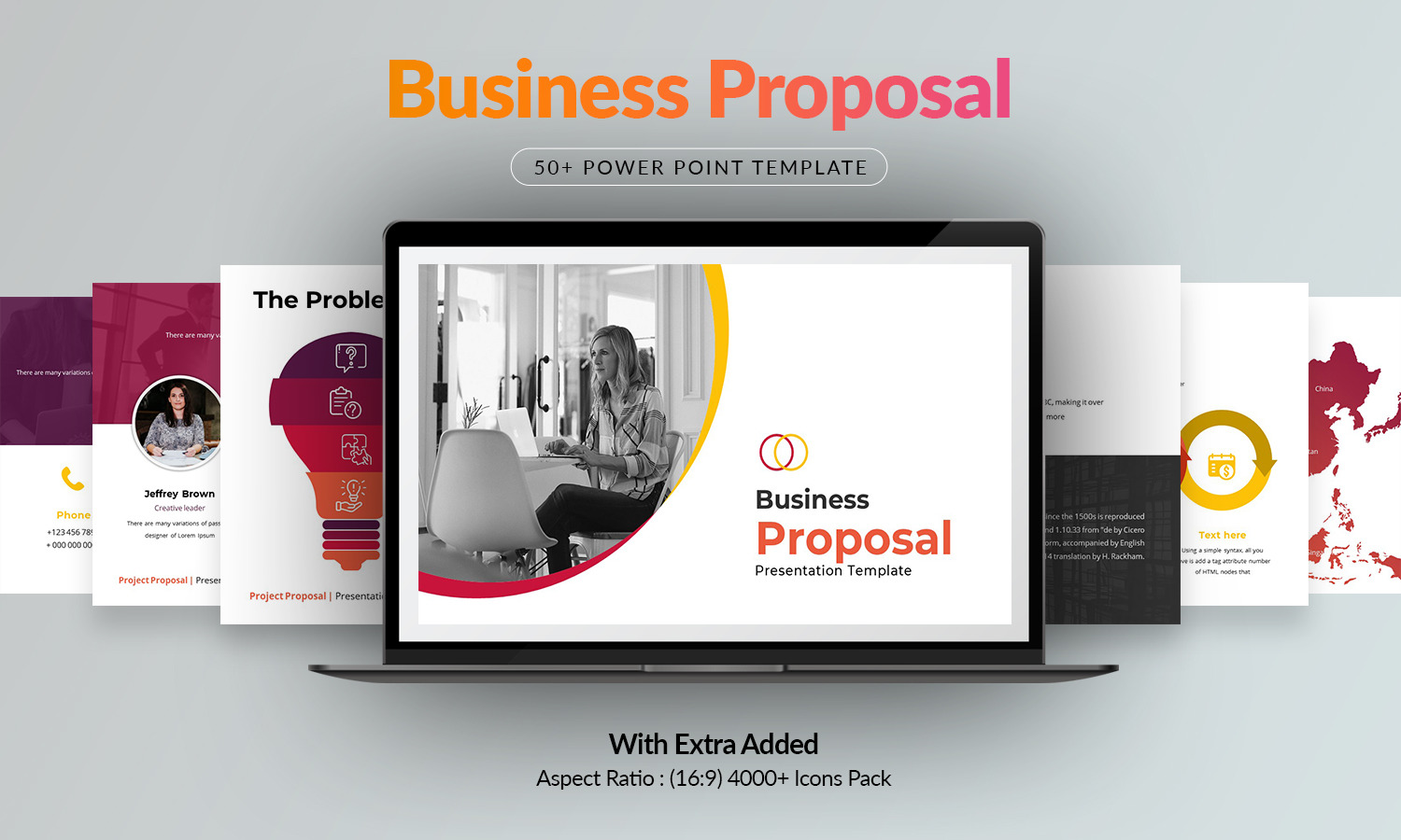 Business Proposal - PowerPoint Template - TemplateMonster