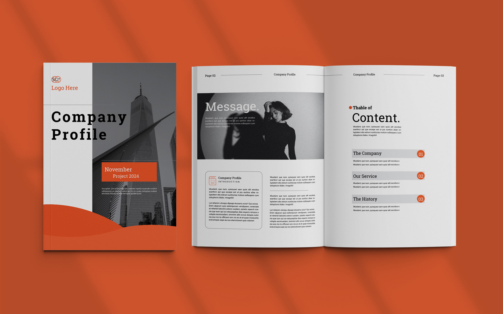Company Profile Template___ #398170 - TemplateMonster