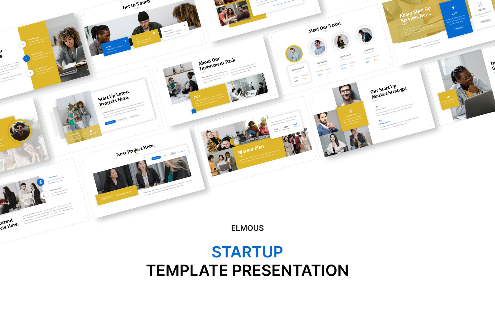 Startup Powerpoint Template Presentation - TemplateMonster