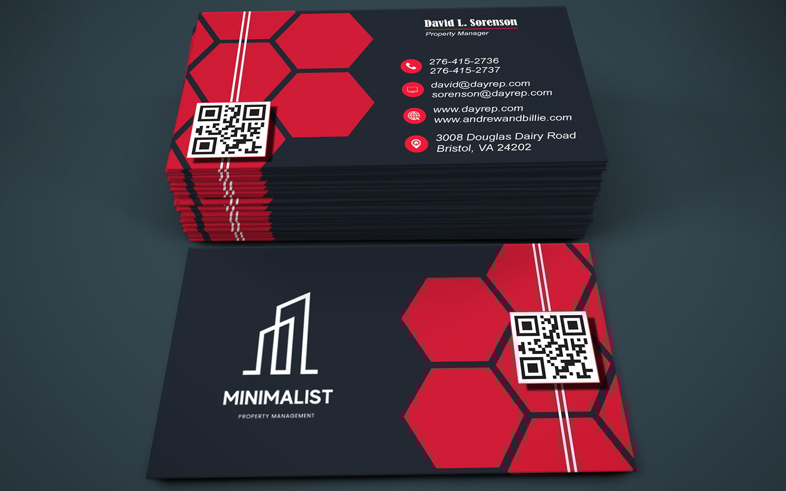 Exclusive Professional E-Card Designs - TemplateMonster