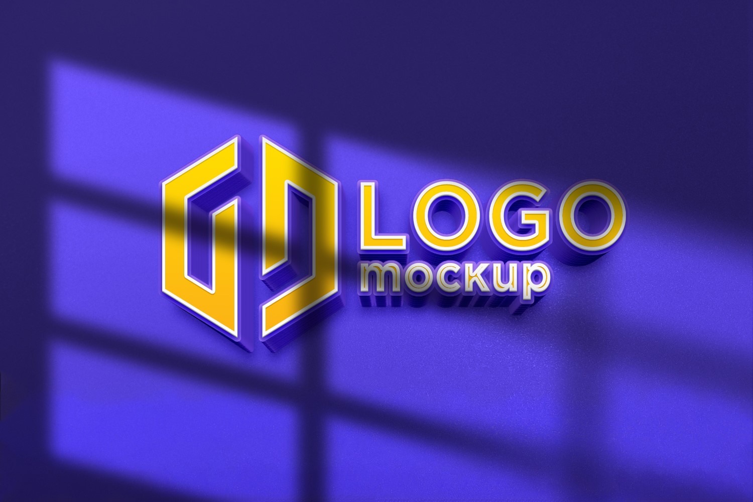 Extrude Logo Mockup Template #401481 - TemplateMonster