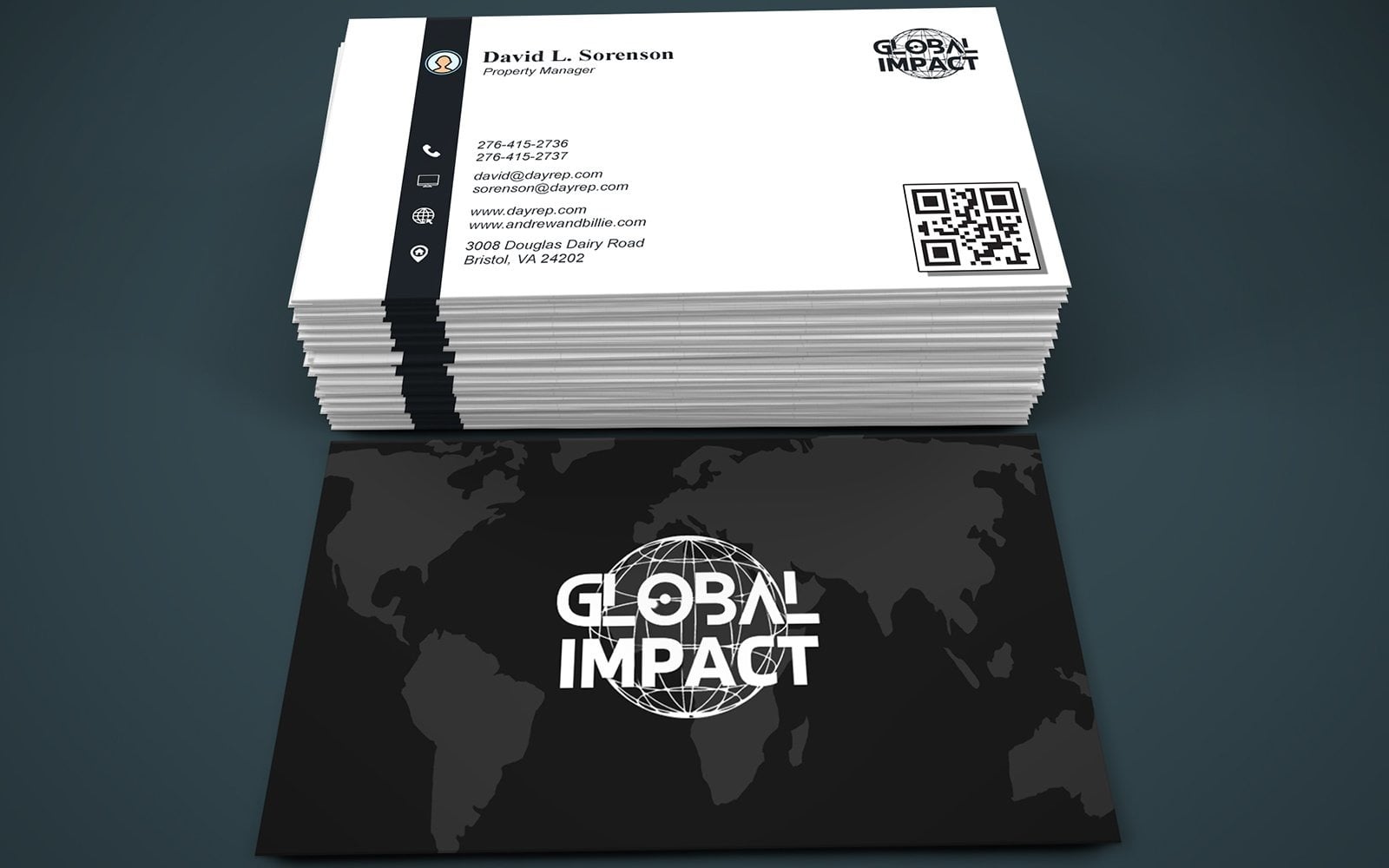 Editable Stunning Visiting Card Template Ready to Print