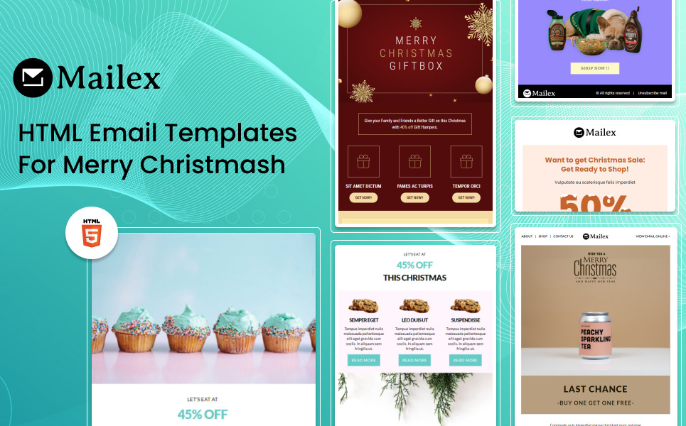 Mailex HTML Email Templates #402587 - TemplateMonster