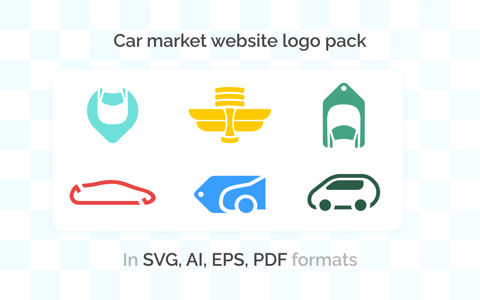 Swapper — Car Market Logo Template Pack With Company Name Customization