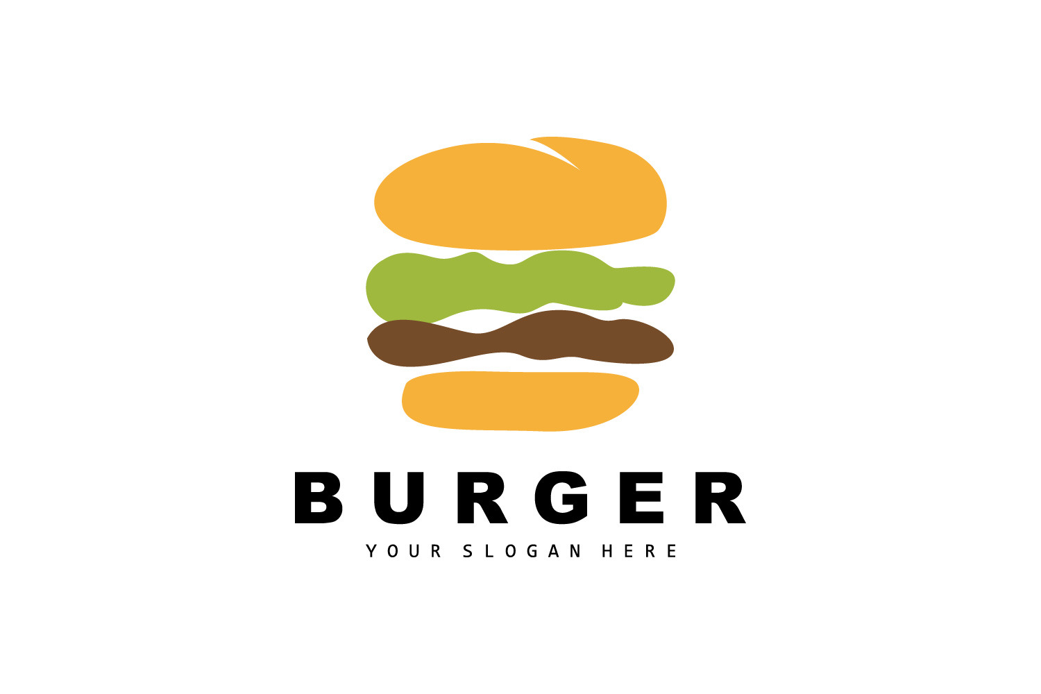 Burger Logo Fast Food DesignV5 #406103 - TemplateMonster