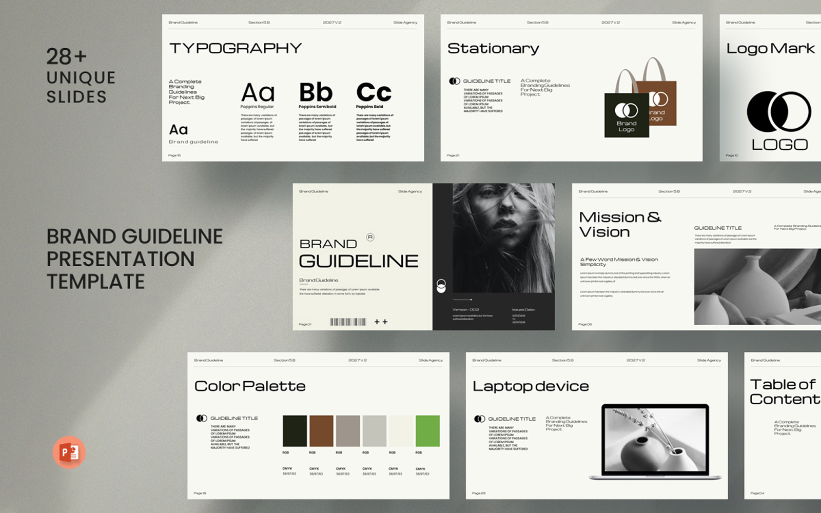 Brand Guidelines Presentation Template_ - TemplateMonster