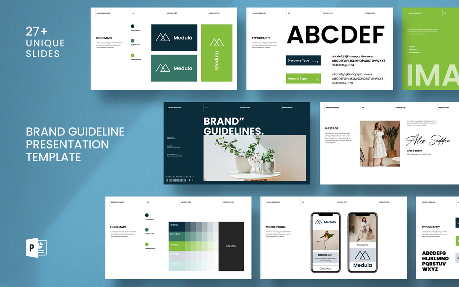 Brand Guidelines Presentation Template__ - TemplateMonster