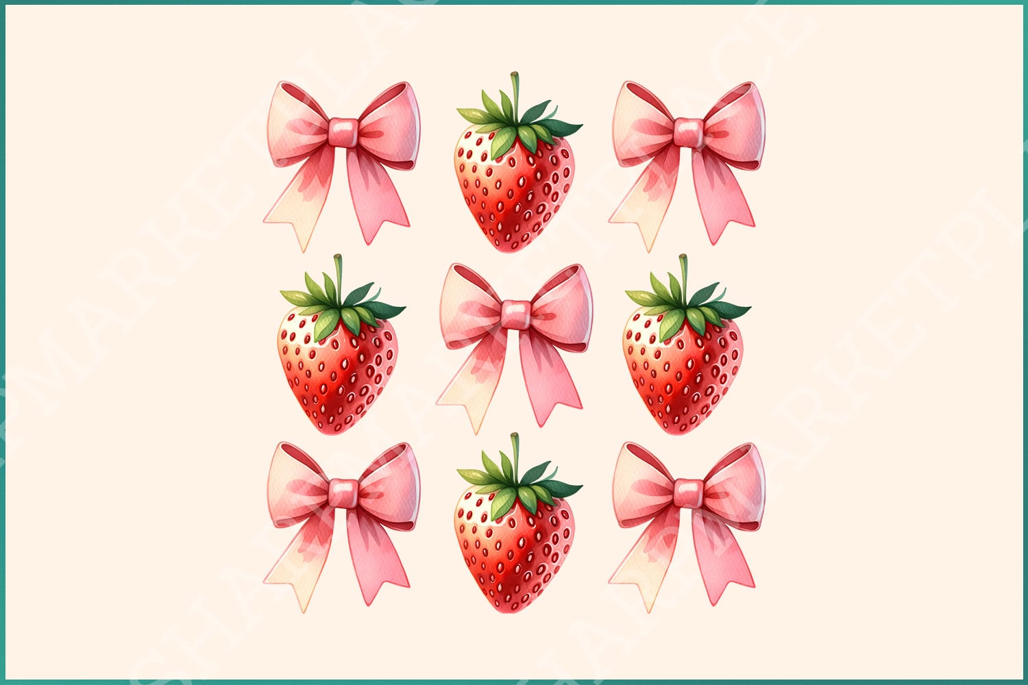 Coquette Strawberry and Pink Bow PNG - Trendy Coquette Aesthetic ...