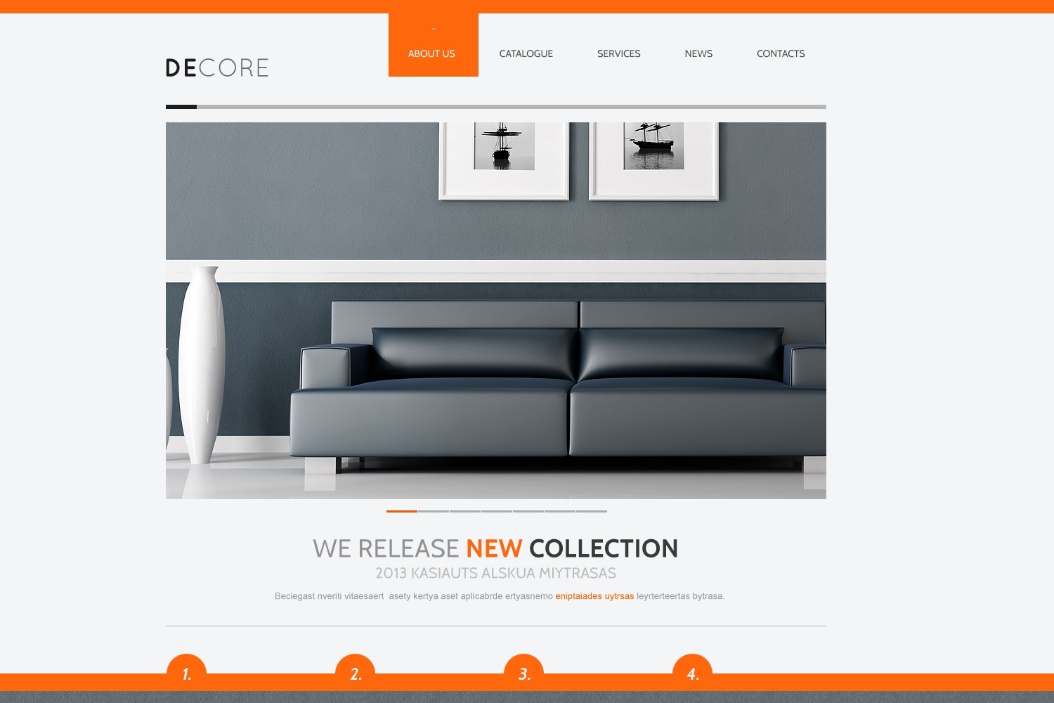 Home Decor Joomla Template #41246 - TemplateMonster