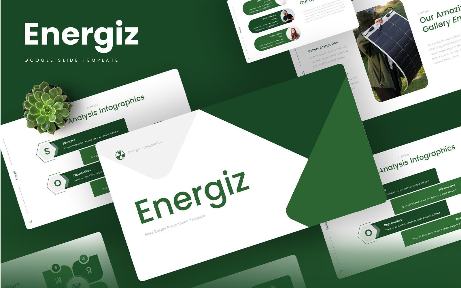 Energiz – Solar Energy Google Slides Template