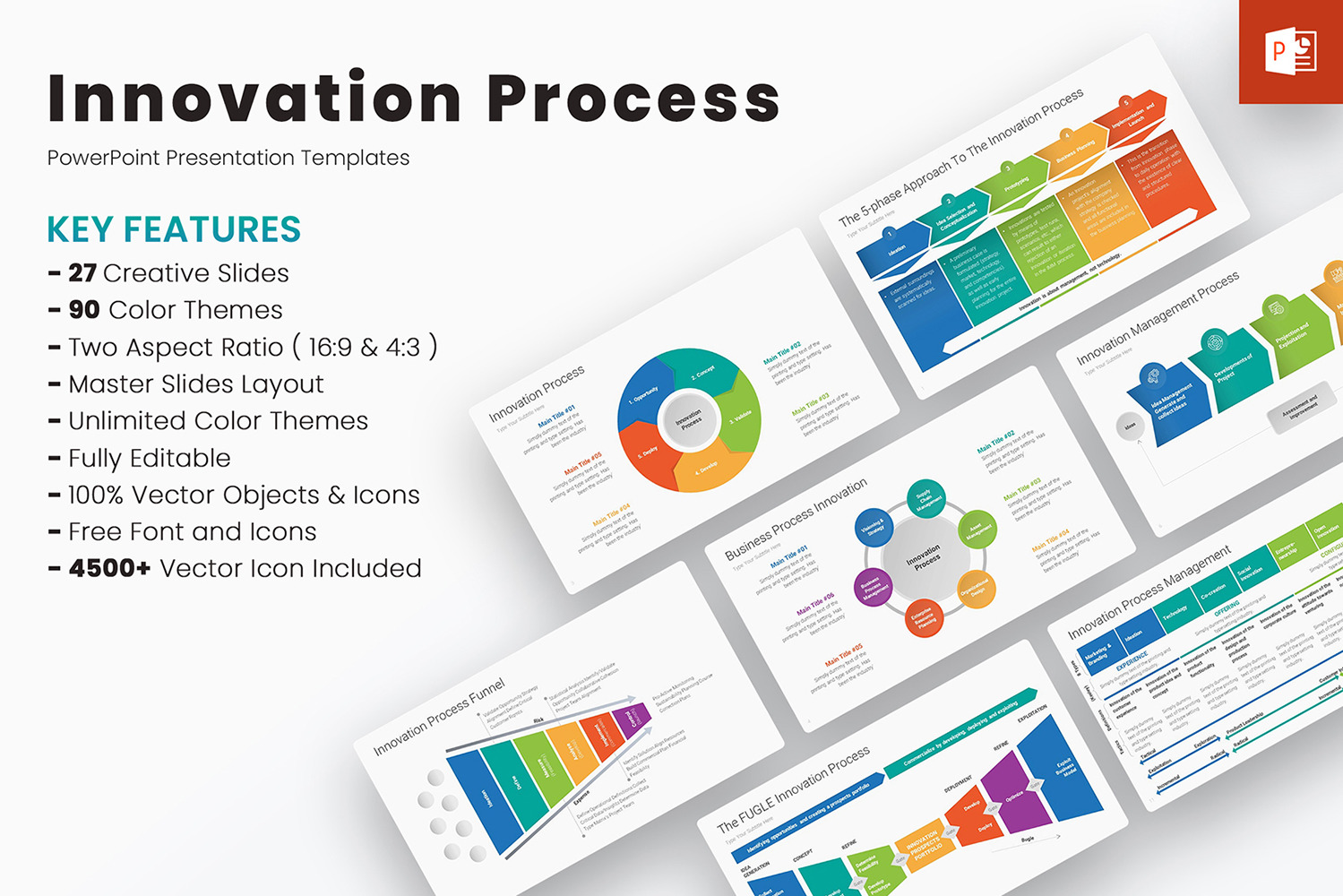 Innovation Process PowerPoint Templates - TemplateMonster
