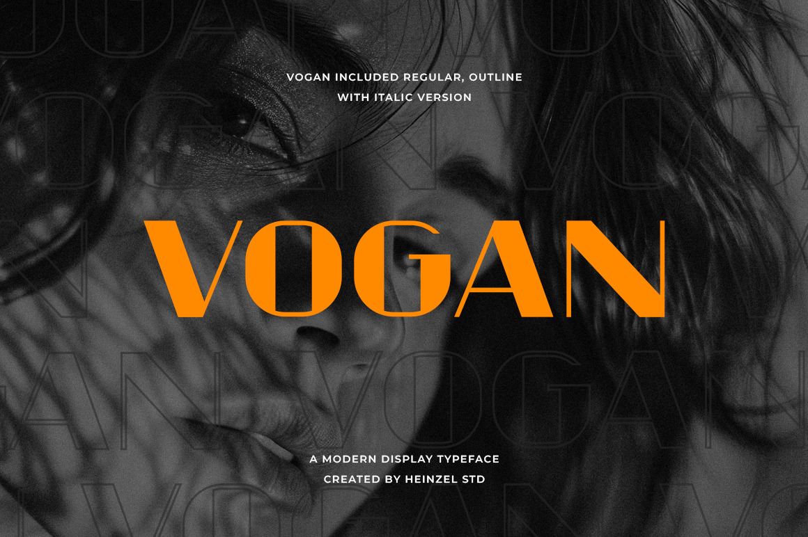 Vogan Modern Typeface Font #422580 - TemplateMonster
