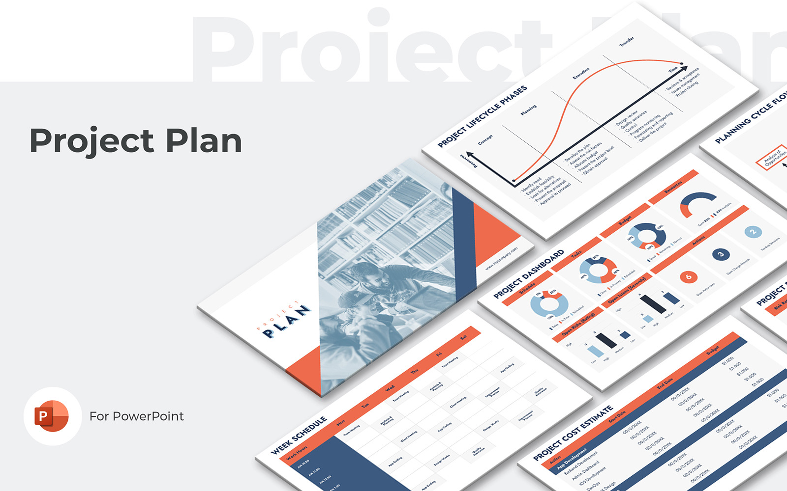 Project Plan PowerPoint Presentation - TemplateMonster