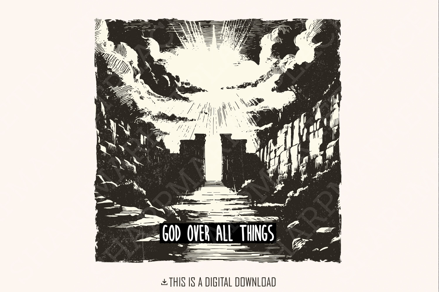 GOAT God Over All Things png PNG, Christian png, Religious png, Faith ...