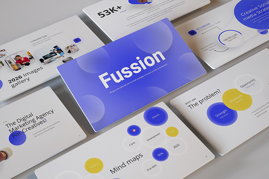Fusion - Creative Business PowerPoint Template