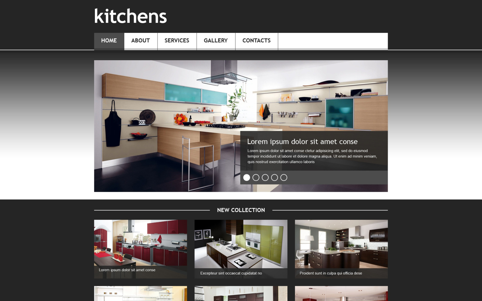 Interior Design Responsive Website Template - TemplateMonster