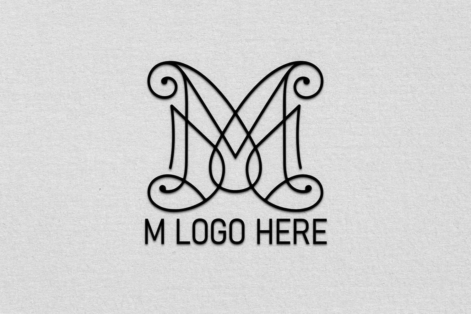 Creative And Minimalist M Logo Design Free - TemplateMonster