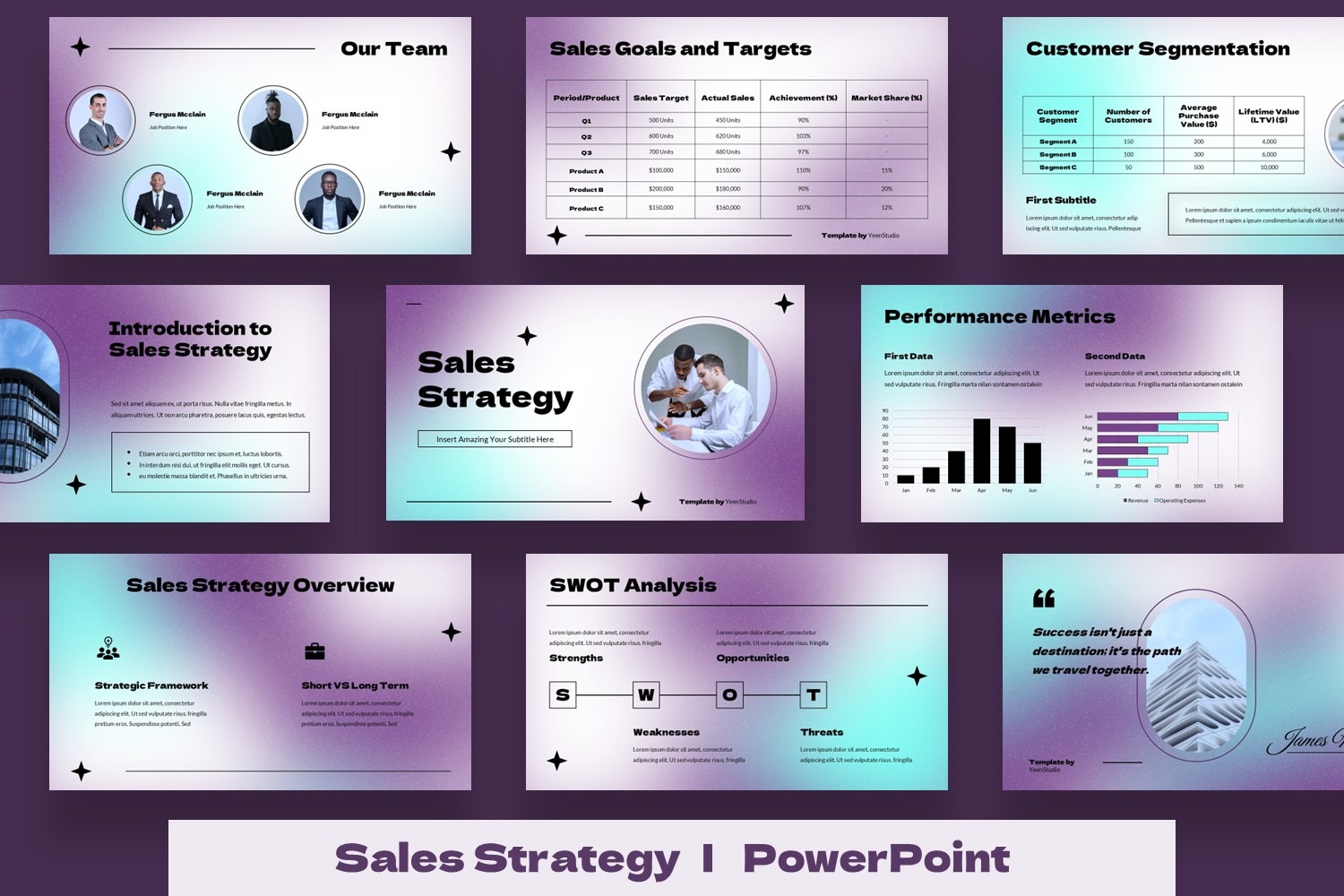 Sales Strategy PowerPoint Presentation Template