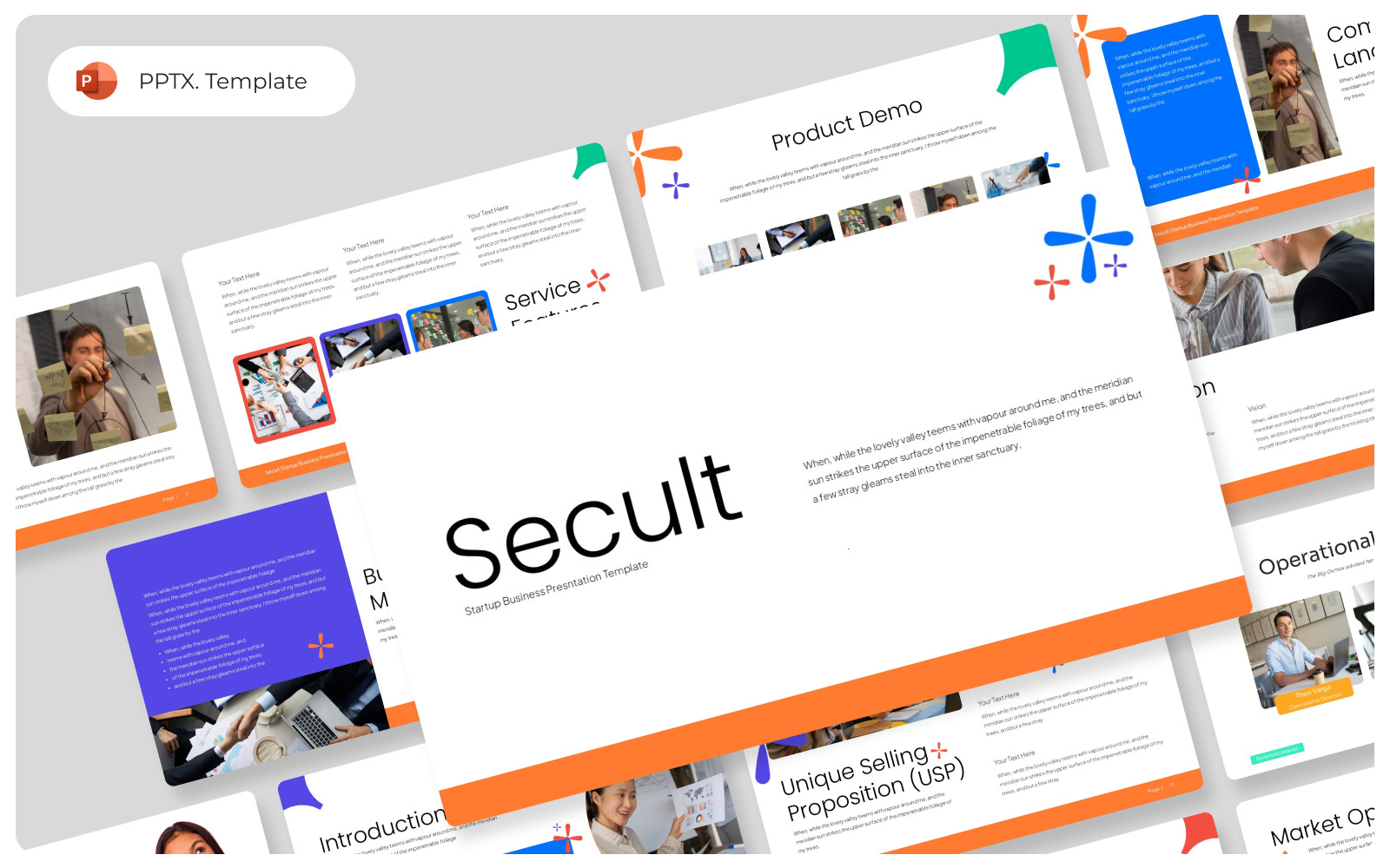 Secult - Multipurpose PowerPoint Presentation Template