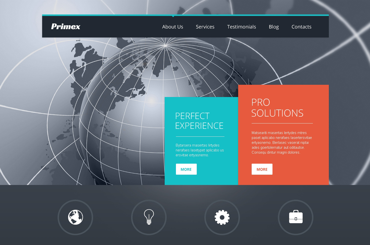 Outsourcing Company Responsive WordPress Theme