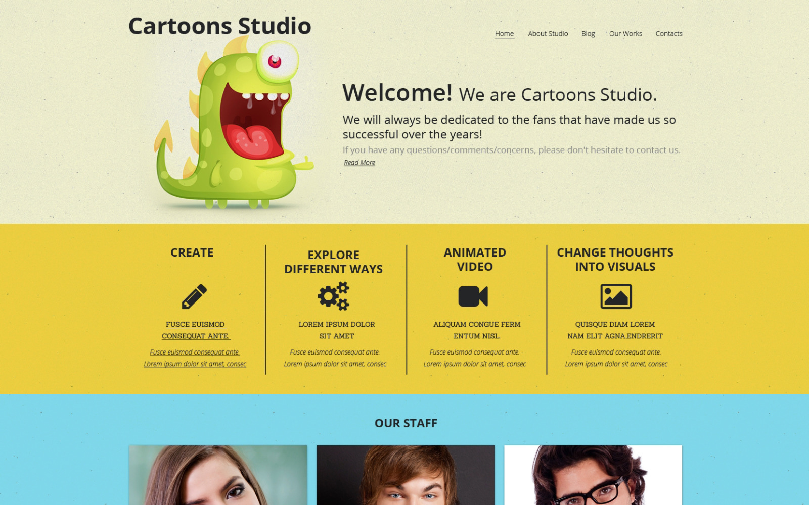 Video Lab Drupal Template #48282 - TemplateMonster