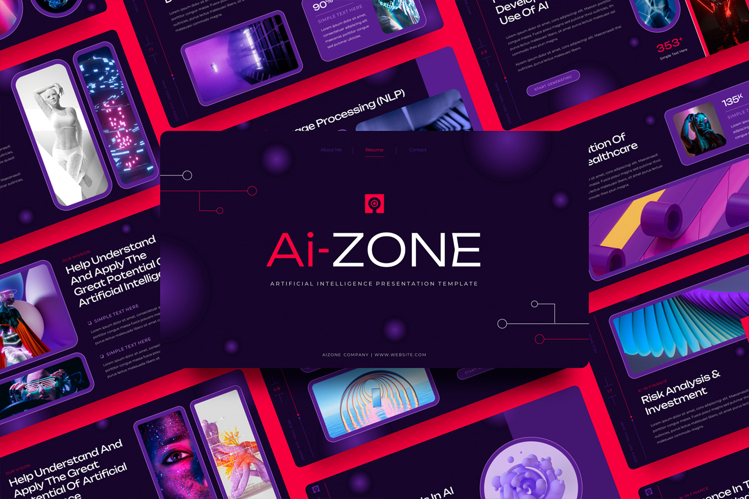 Aizone - Artificial Intelligence PowerPoint Template