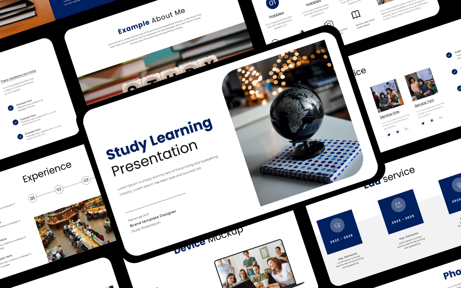 Learn - Education Presentation #491082 - TemplateMonster