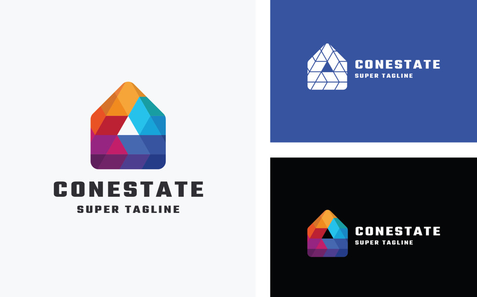 Estate Home Construct Logo #505934 - TemplateMonster