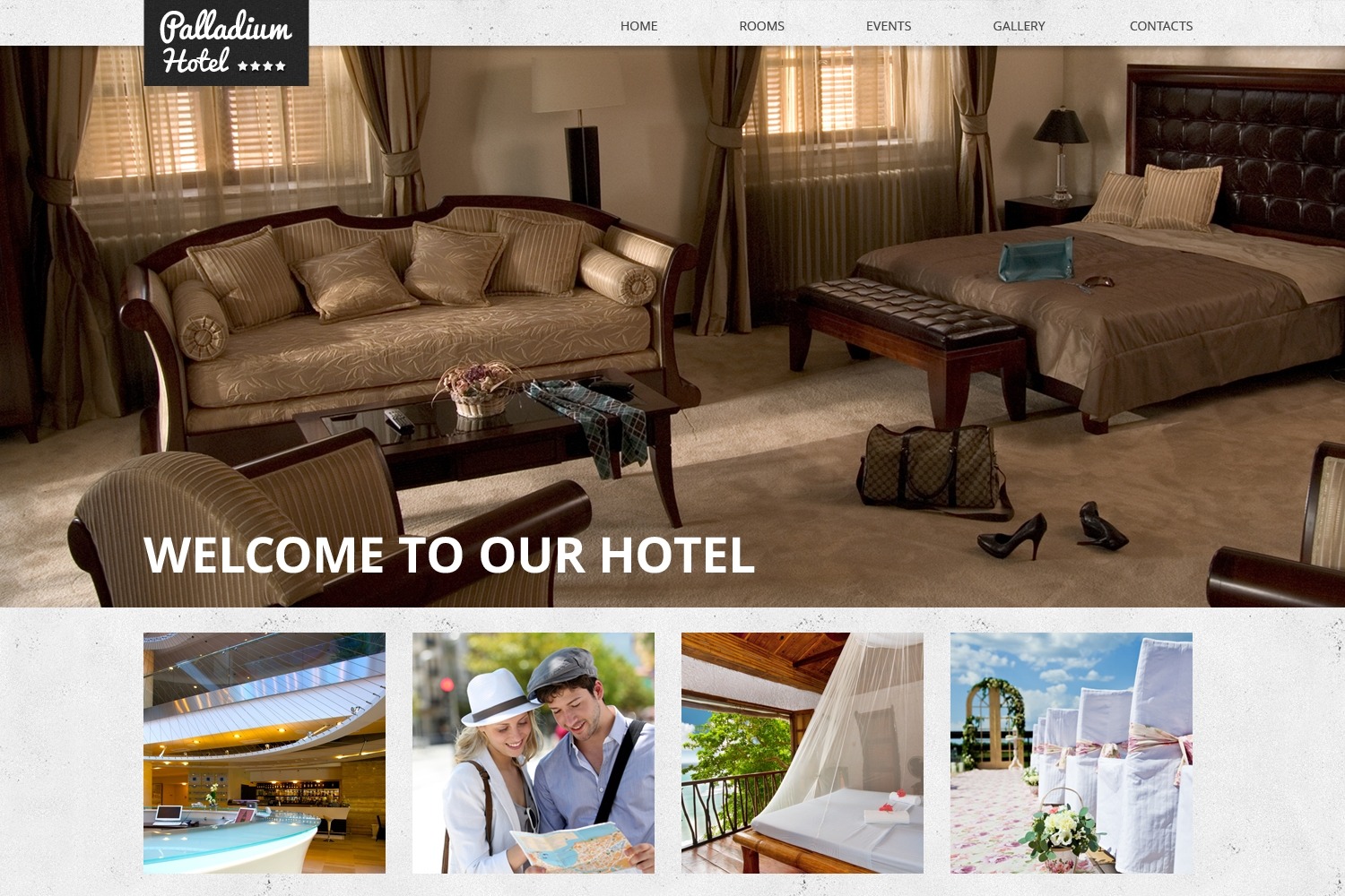 Hotels Responsive Website Template #50639 - TemplateMonster