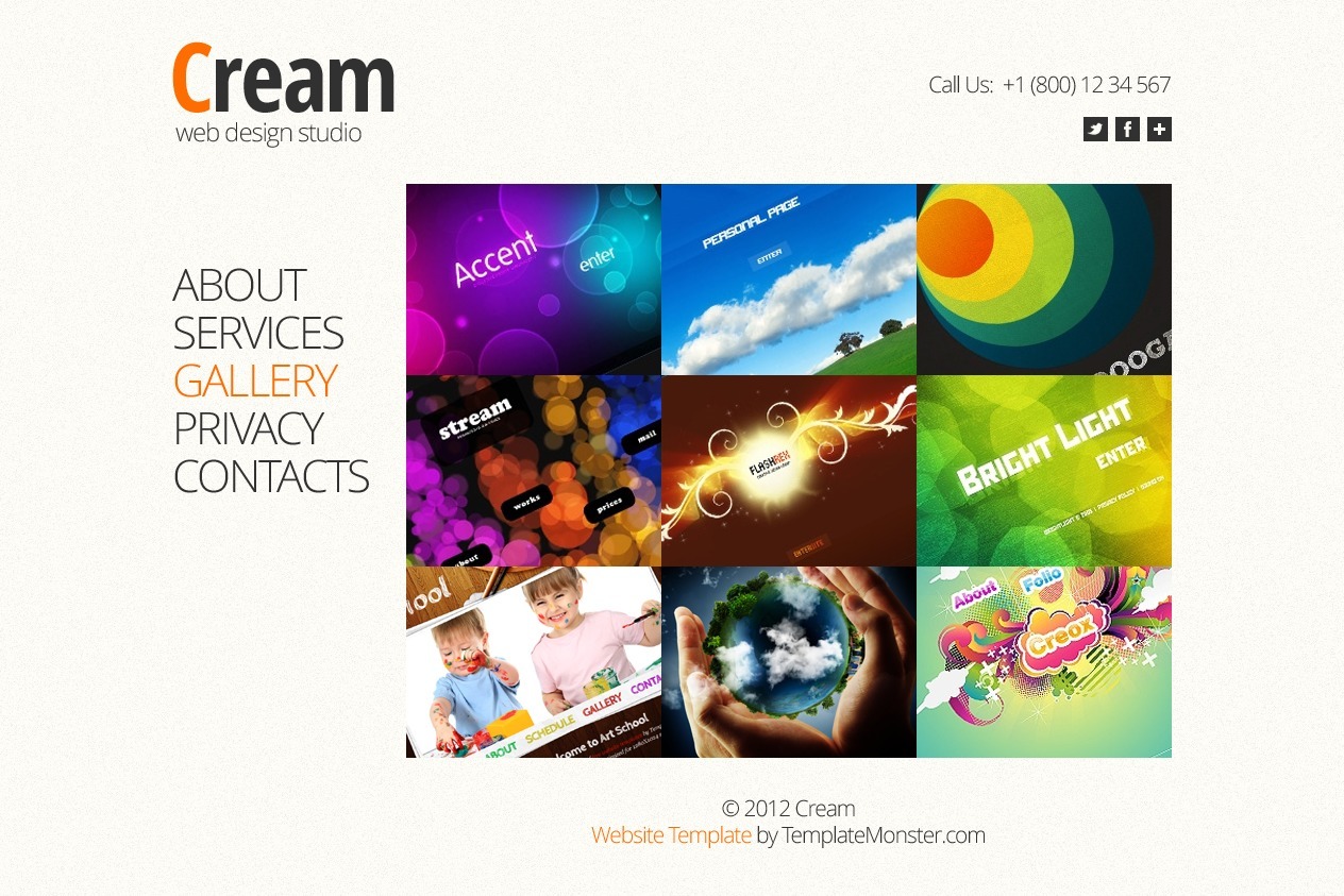 Free Full JS Website Template - Design Studio Website Template