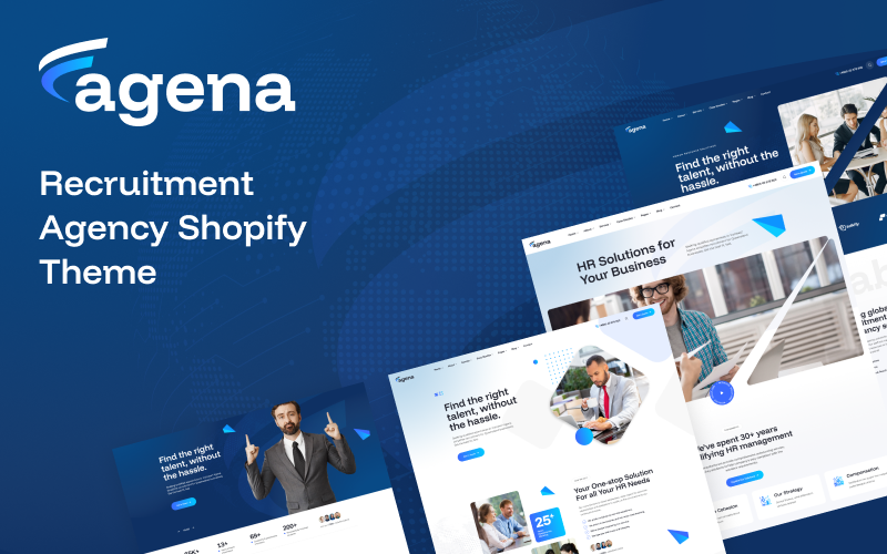 Ap Agena - Recruitment Agency Shopify Theme - TemplateMonster