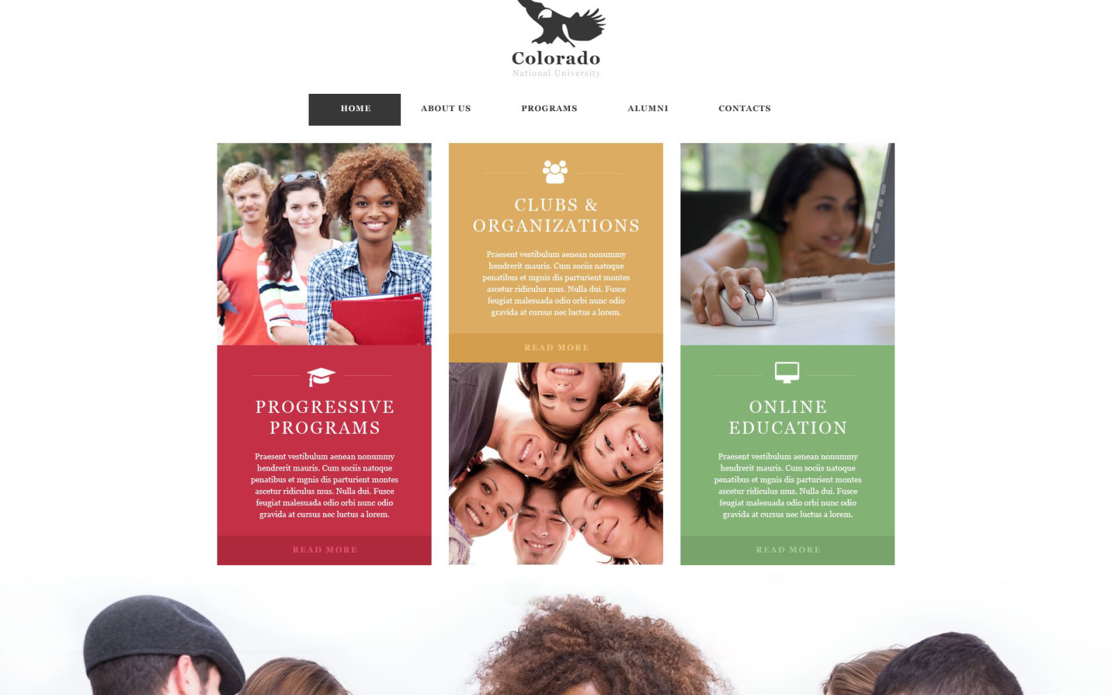 University Muse Template #52670 - TemplateMonster