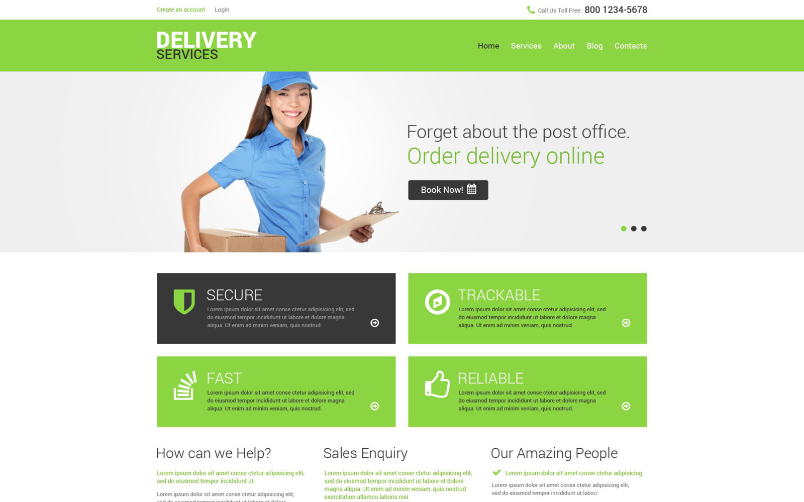 Transportation Responsive Drupal Template - TemplateMonster