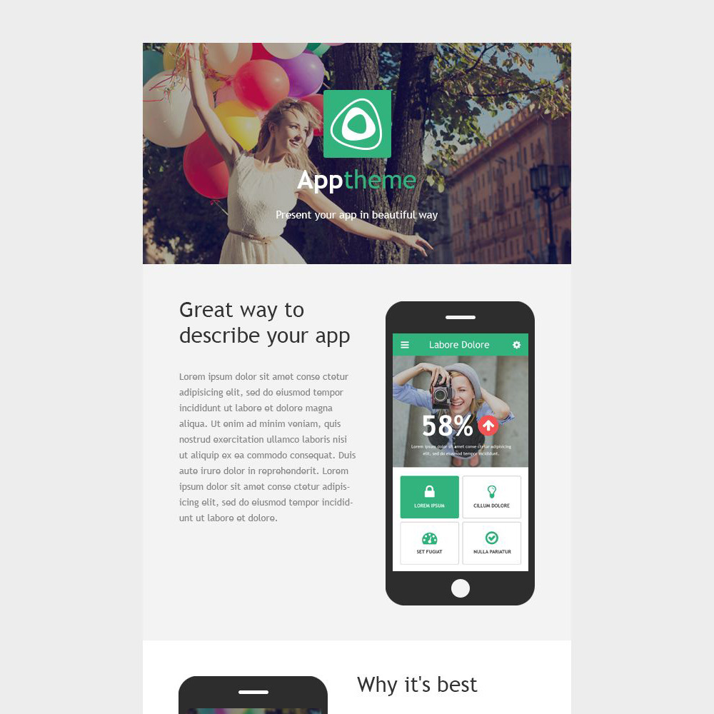 Web Development Responsive Newsletter Template