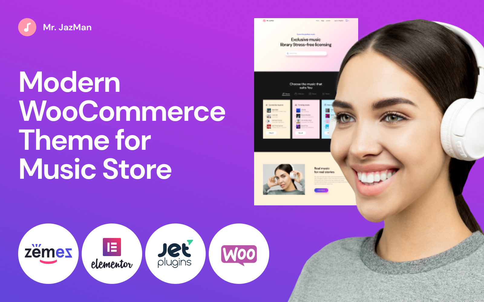 Mr. JazMan - Music Store WooCommerce Theme - TemplateMonster