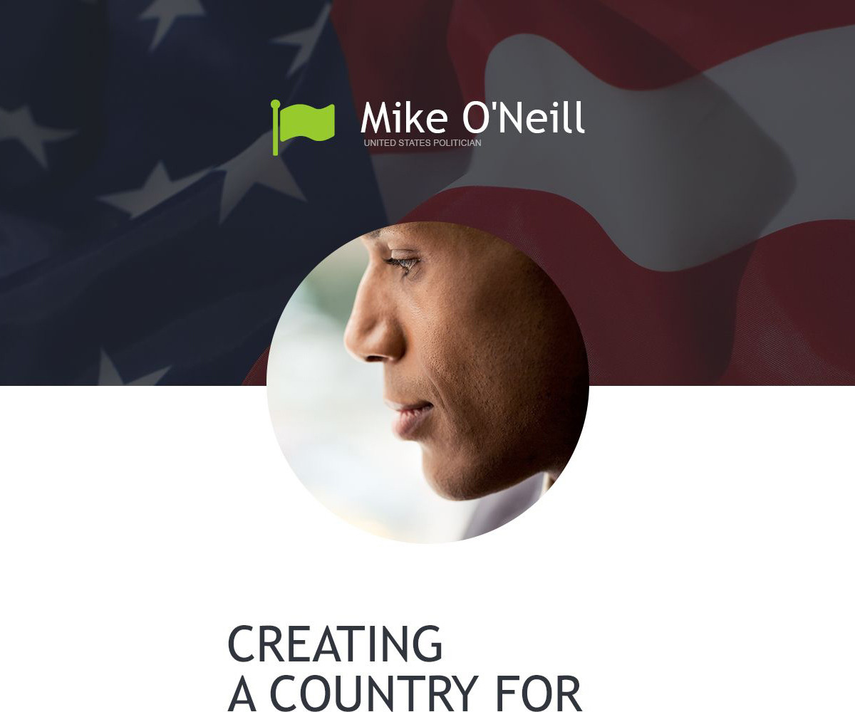 Political Candidate Responsive Newsletter Template