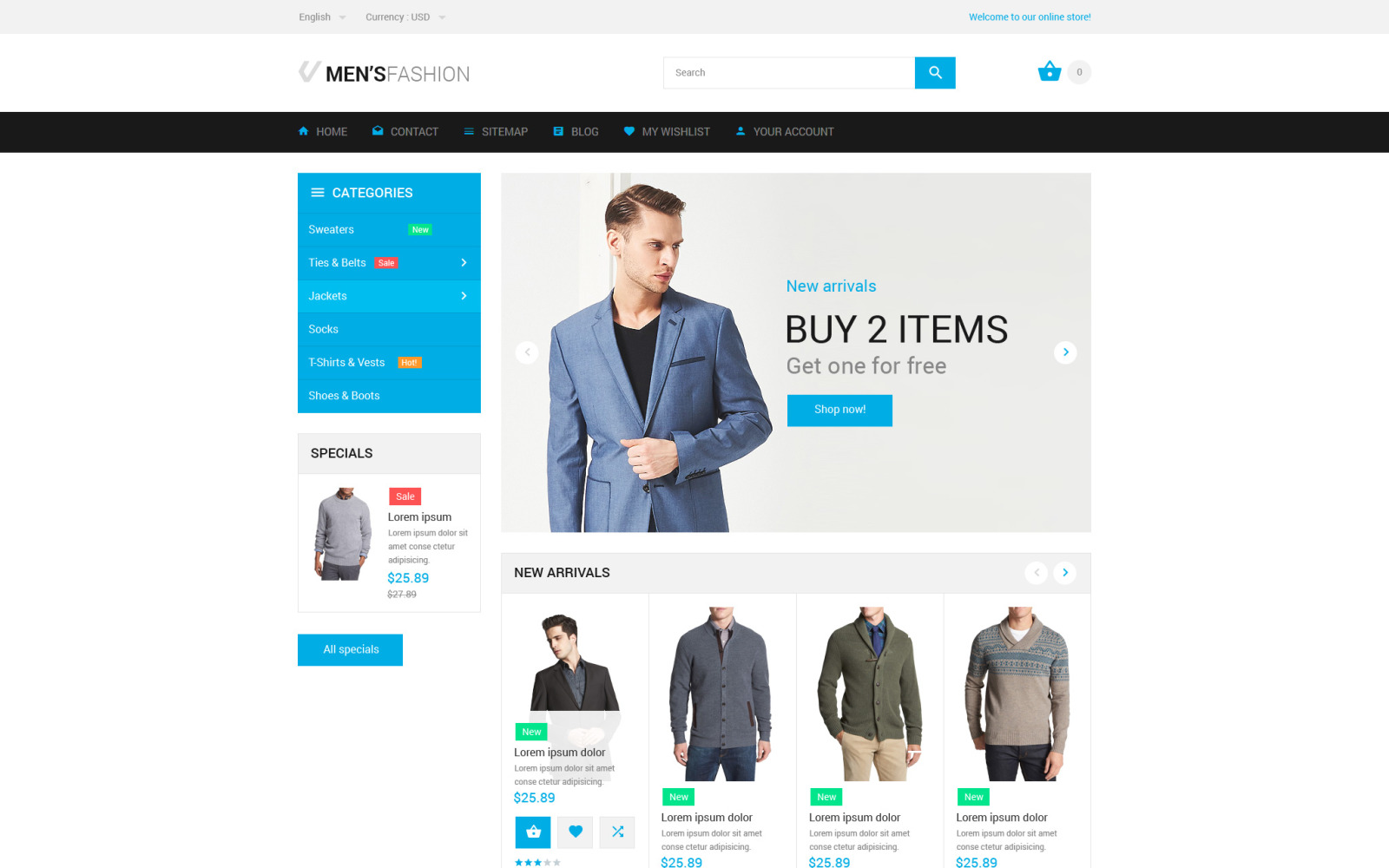Fashion PrestaShop Theme #55281 - TemplateMonster